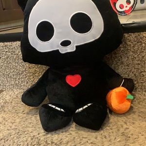 Hot Topic | Accessories | Jumbo Skeleanimals Puppy Plush | Poshmark